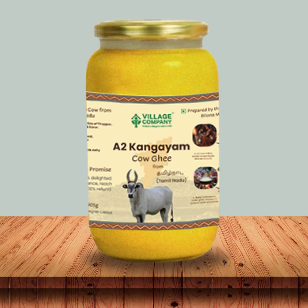 A2 Kangayam Cow Bilona Ghee from Villages of Tamil Nadu – Village Company